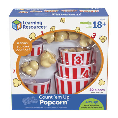 Learning Resources Smart Snacks® Count 'Em Up Popcorn™ Discovery Toy ...