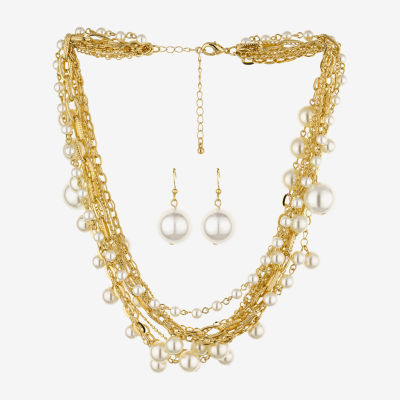 Bold Elements Pearl Rebirth I, Color: Gold - JCPenney