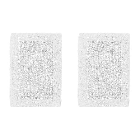 Click here for Better Trends Edge Bath Rug  One Size  White prices