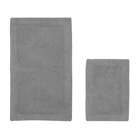 Click here for Better Trends Edge Bath Rug  One Size  Gray prices