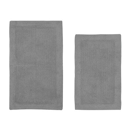 Click here for Better Trends Edge Bath Rug  One Size  Gray prices