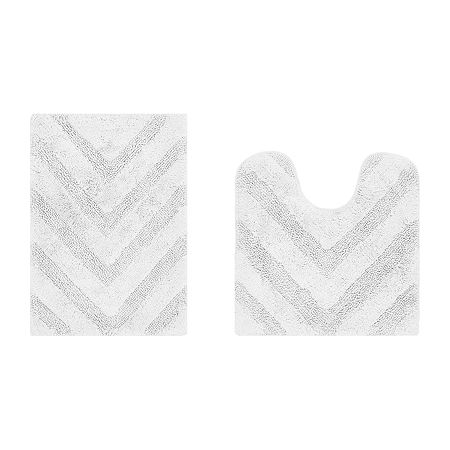 Click here for Better Trends Hugo Bath Rug  One Size  White prices
