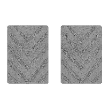 Click here for Better Trends Hugo Bath Rug  One Size  Gray prices