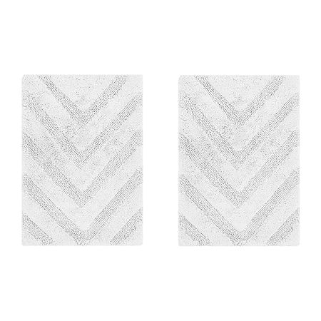 Click here for Better Trends Hugo Bath Rug  One Size  White prices
