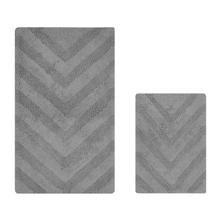 Click here for Better Trends Hugo Bath Rug  One Size  Gray prices