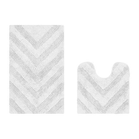 Click here for Better Trends Hugo Bath Rug  One Size  White prices
