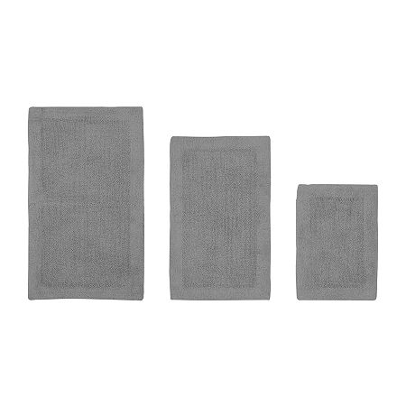 Click here for Better Trends Edge Bath Rug  One Size  Gray prices