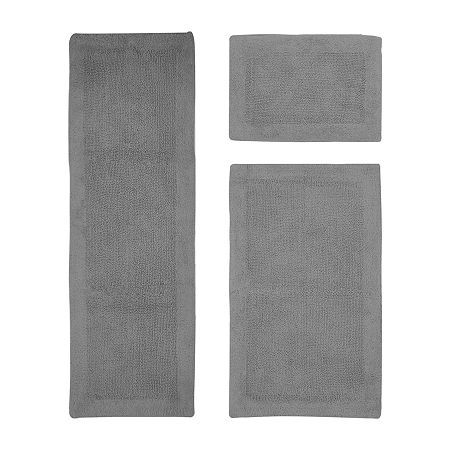 Click here for Better Trends Edge Bath Rug  One Size  Gray prices