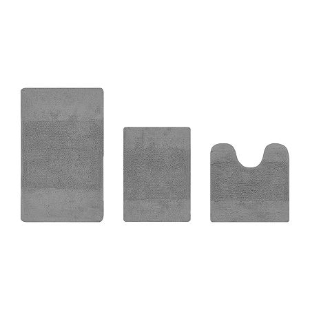 Click here for Better Trends Granada Bath Rug  One Size  Gray prices
