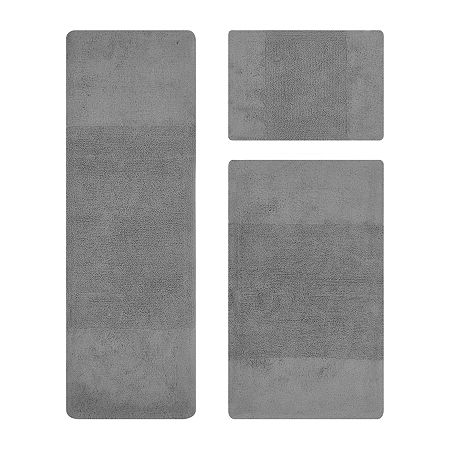 Click here for Better Trends Granada Bath Rug  One Size  Gray prices