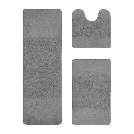 Click here for Better Trends Granada Bath Rug  One Size  Gray prices