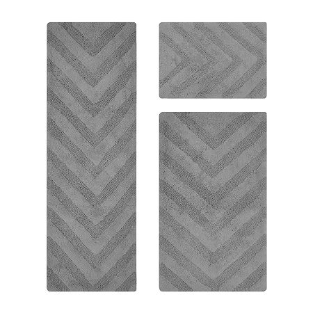 Click here for Better Trends Hugo Bath Rug  One Size  Gray prices
