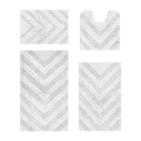 Click here for Better Trends Hugo Bath Rug  One Size  White prices