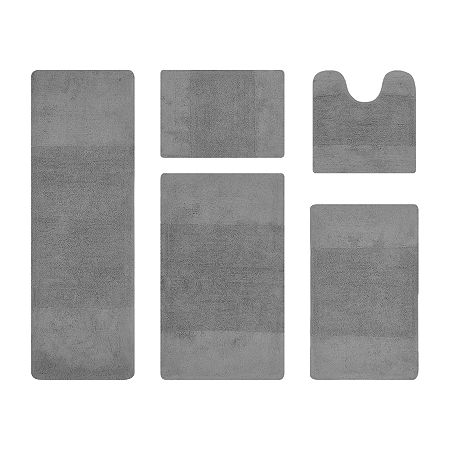 Click here for Better Trends Granada Bath Rug  One Size  Gray prices