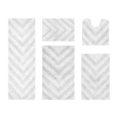 Click here for Better Trends Hugo Bath Rug  One Size  White prices