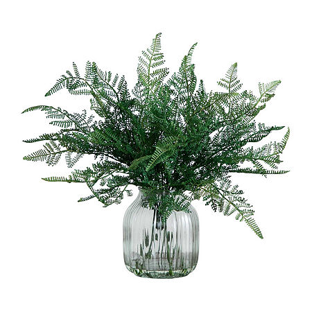 Click here for Nearly Natural 17in. Green Forest Fern Floral Arra... prices