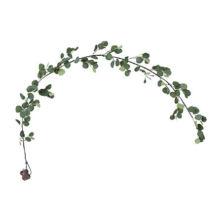 Click here for Nearly Natural 6.5ft. Green Lighted Eucalyptus Ind... prices