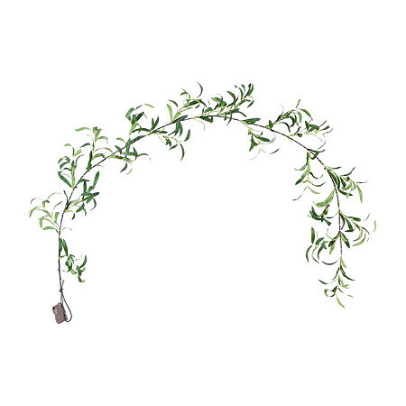 Click here for Nearly Natural 6.5ft. Green Lighted Olive Indoor G... prices