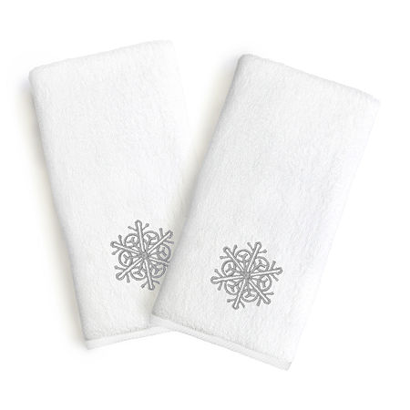 Click here for Linum Home Textiles Embroidered Luxury Snowflakes... prices