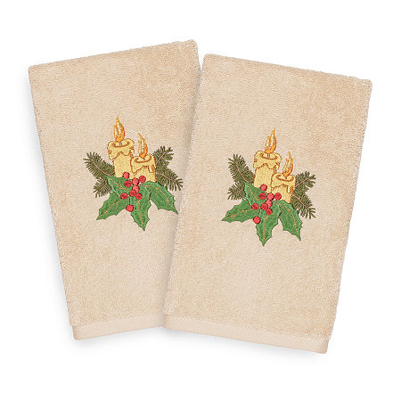 Click here for Linum Home Textiles Christmas Candles 2-pc. Hand T... prices