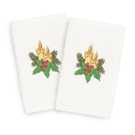 Click here for Linum Home Textiles Christmas Candles 2-pc. Hand T... prices