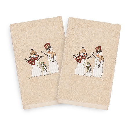 Click here for Linum Home Textiles Christmas Snow Family Hand Tow... prices
