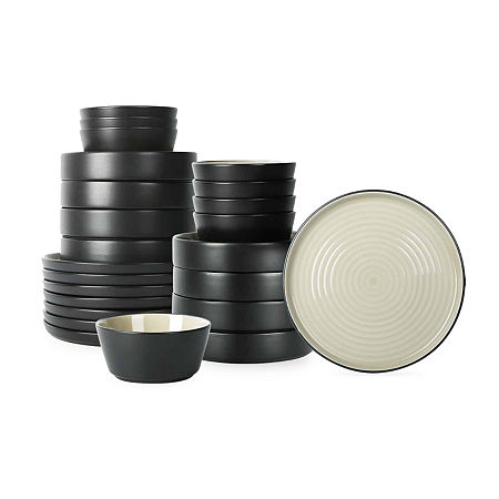 Click here for Stone Lain Elica 24 Pc. Dinnerware Set  Service fo... prices