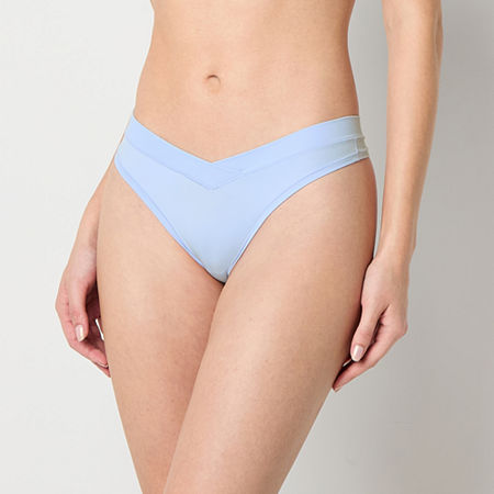 Click here for Arizona Body Cloud Kissed Thong Panty  Small  Blue prices