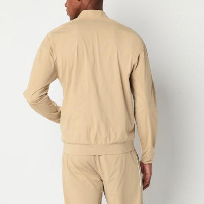 Xersion Mens Track Jacket, Color: Tan Colorblock - JCPenney