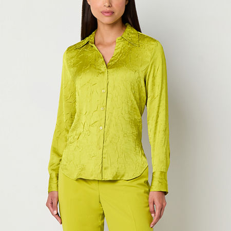 Click here for Worthington Womens Long Sleeve Cuffed Sleeve Regul... prices