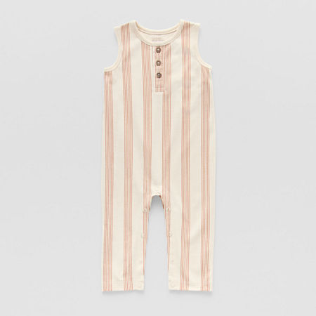 Click here for Okie Dokie Baby Boys Crew Neck Sleeveless Jumpsuit... prices