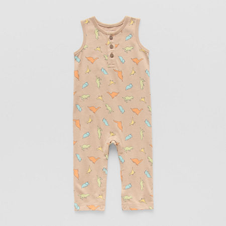 Click here for Okie Dokie Baby Boys Crew Neck Sleeveless Jumpsuit... prices