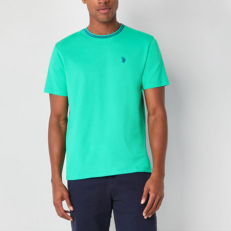 Click here for U.S. Polo Assn. Tipped Stretch Mens Crew Neck Shor... prices