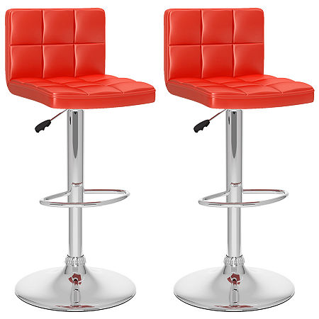 Click here for Corliving High Back Adjustable 2-pc. Bar Stool  On... prices