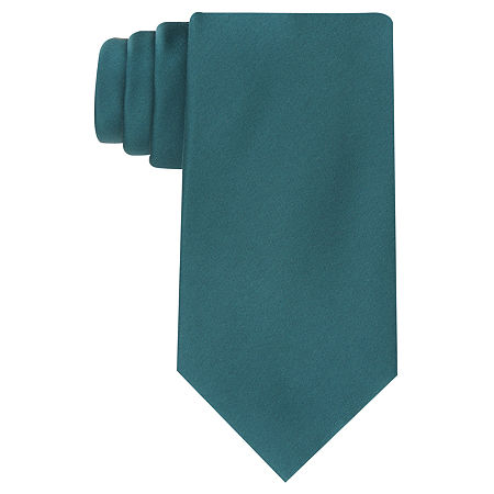 Click here for Stafford Satin Solid Tie  One Size  Green prices