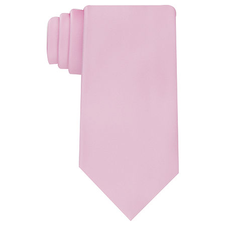 Click here for Stafford Satin Solid Tie  One Size  Pink prices