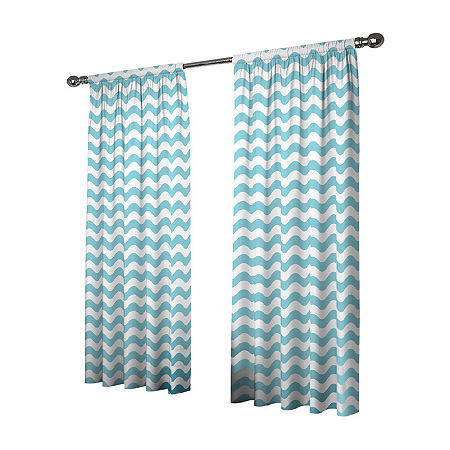 Click here for Eclipse Wavy Chevron Rod Pocket Energy Saving Blac... prices