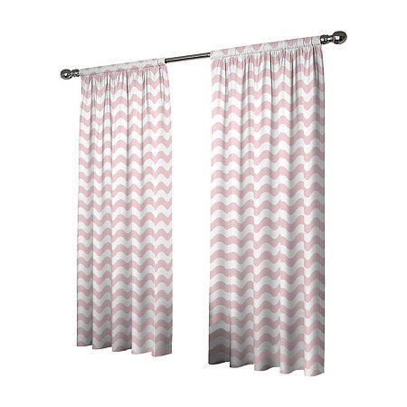 Click here for Eclipse Wavy Chevron Rod Pocket Energy Saving Blac... prices