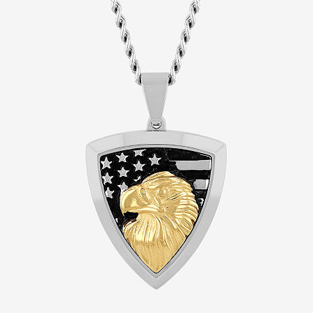 Click here for American Flag Eagle Mens Stainless Steel Animal 24... prices