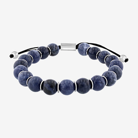 Click here for Mens Stainless Steel Genuine Stone Beaded Bolo Bra... prices