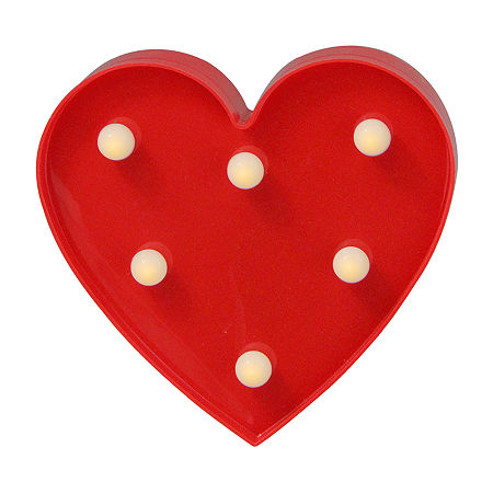 Click here for Northlight 6in Red Heart Led ValentineS Day Marque... prices