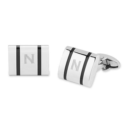 Click here for Personalized Polished Stainless Steel Cuff Links... prices