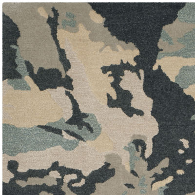 Safavieh Hector Hand Tufted Cut Pile Area Rug, Color: Steel Blue - JCPenney