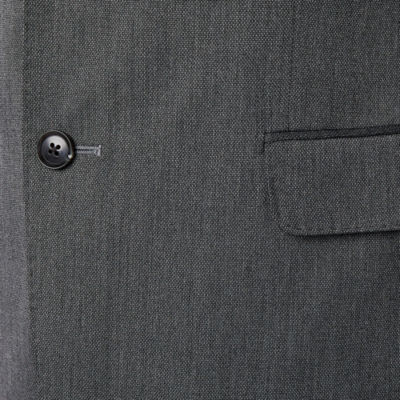 J. Ferrar Mens Pin Dot Slim Fit Suit Jacket