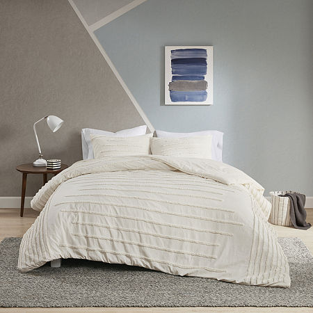 Click here for Urban Habitat Camden 3 Piece Cotton Chenille Duvet... prices