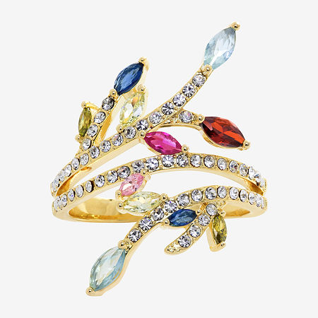 Click here for Sparkle Allure Womens Multi Color Crystal 14K Gold... prices