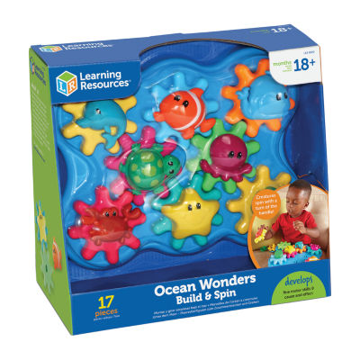 Learning Resources Ocean Wonders Build N Spin Discovery Toy - JCPenney
