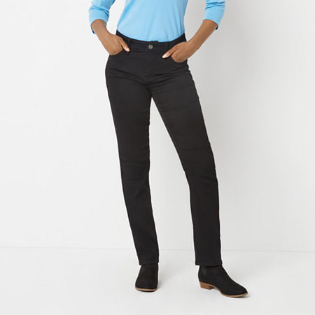 Click here for St. Johns Bay Tall Womens Mid Rise Straight Leg Je... prices