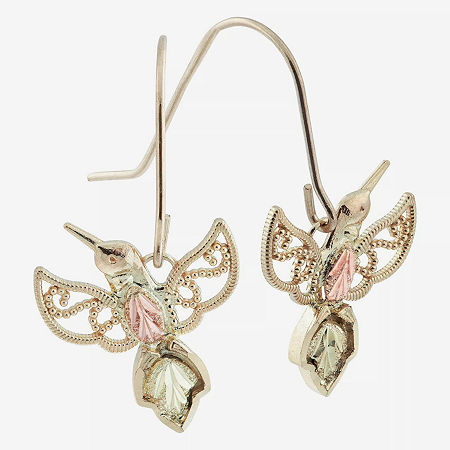 Click here for Womens 10K Gold Drop Earrings  One Size prices