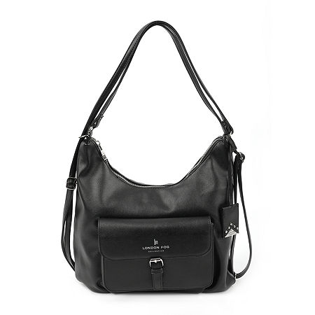 Click here for London Fog Willow Hobo Bag  One Size  Black prices